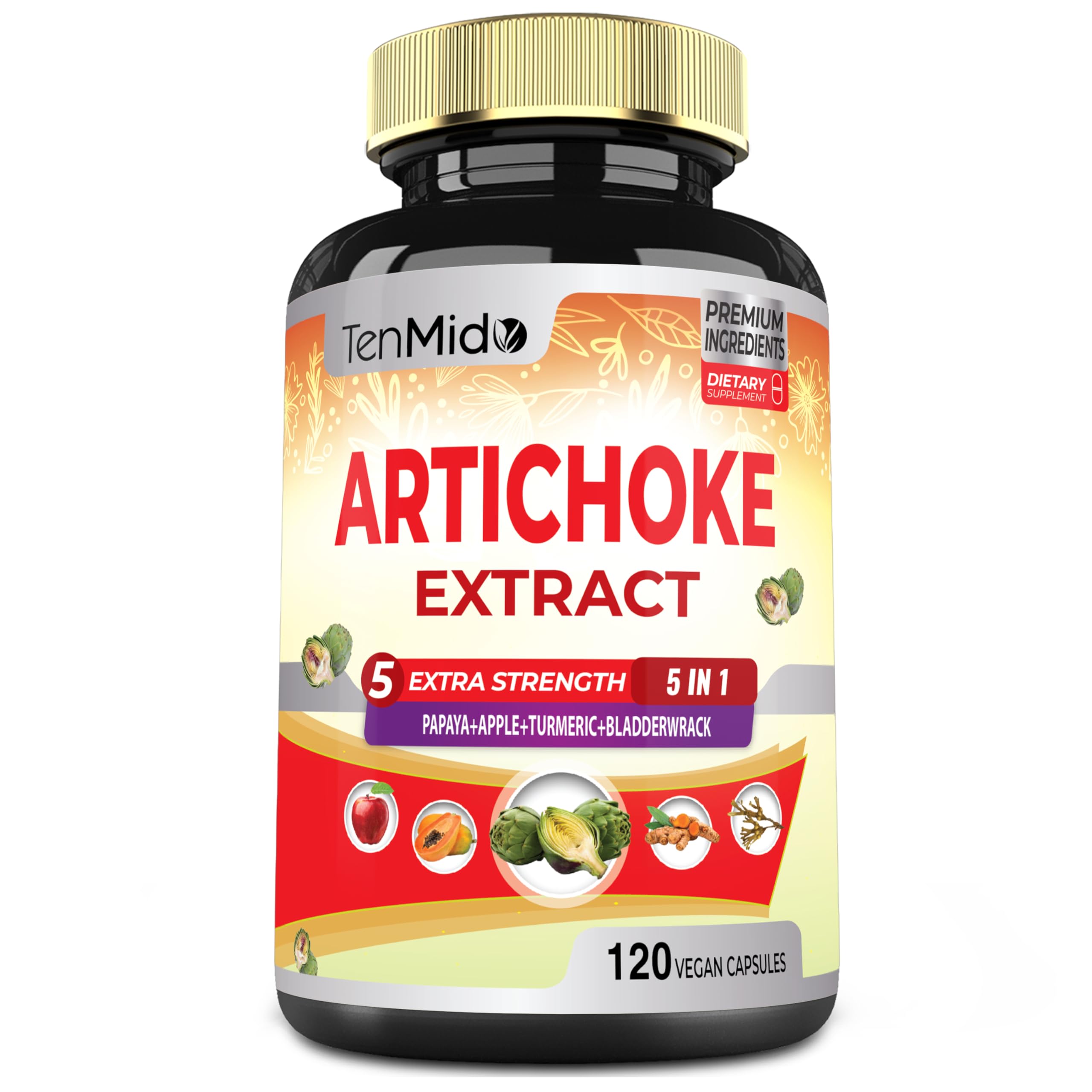 Amazon.com: Artichoke Supplement Extract Capsules, 4 Months Supply with ...