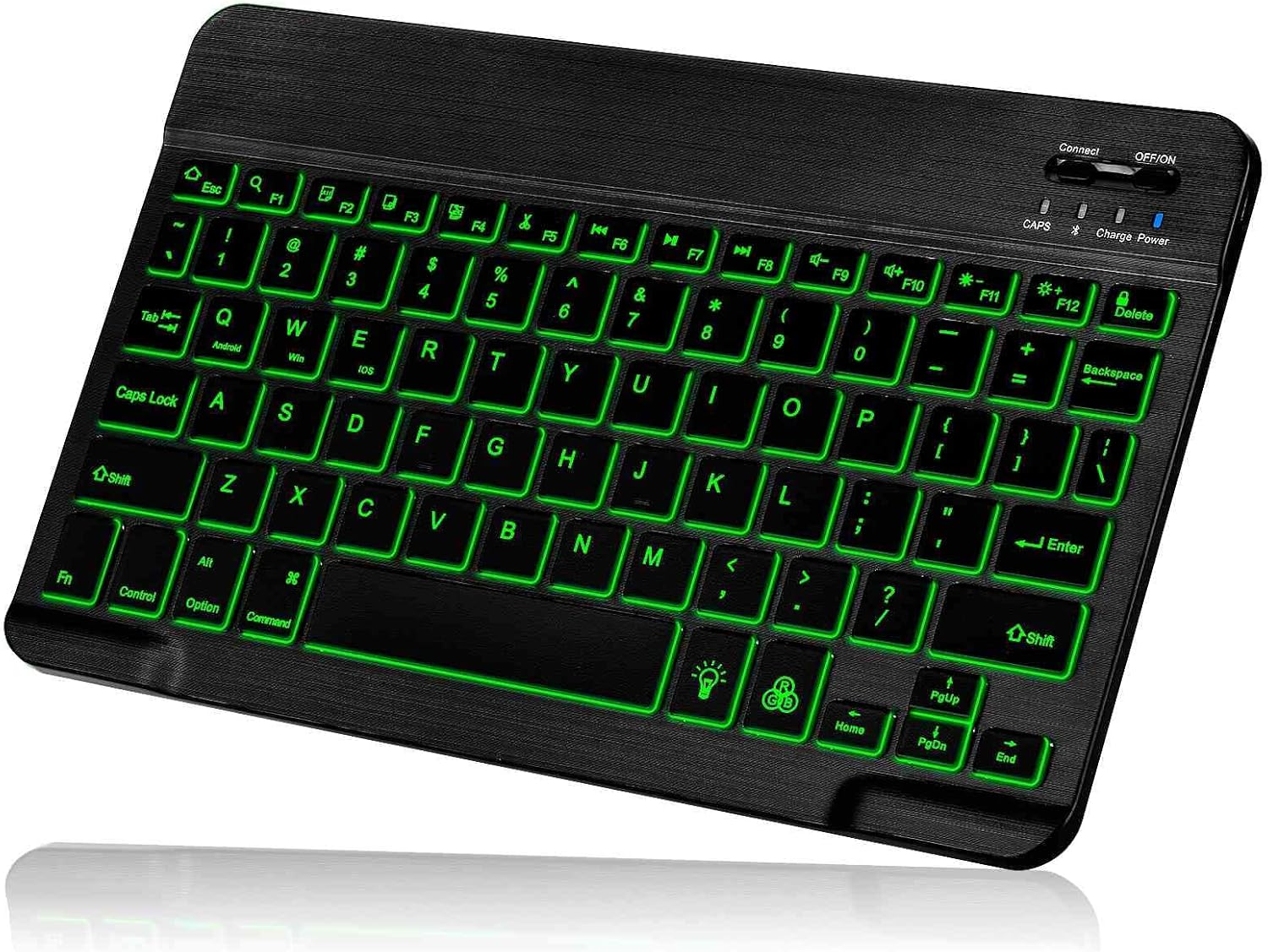 Amazon.com: UX030 Lightweight Ergonomic Keyboard with Background RGB ...