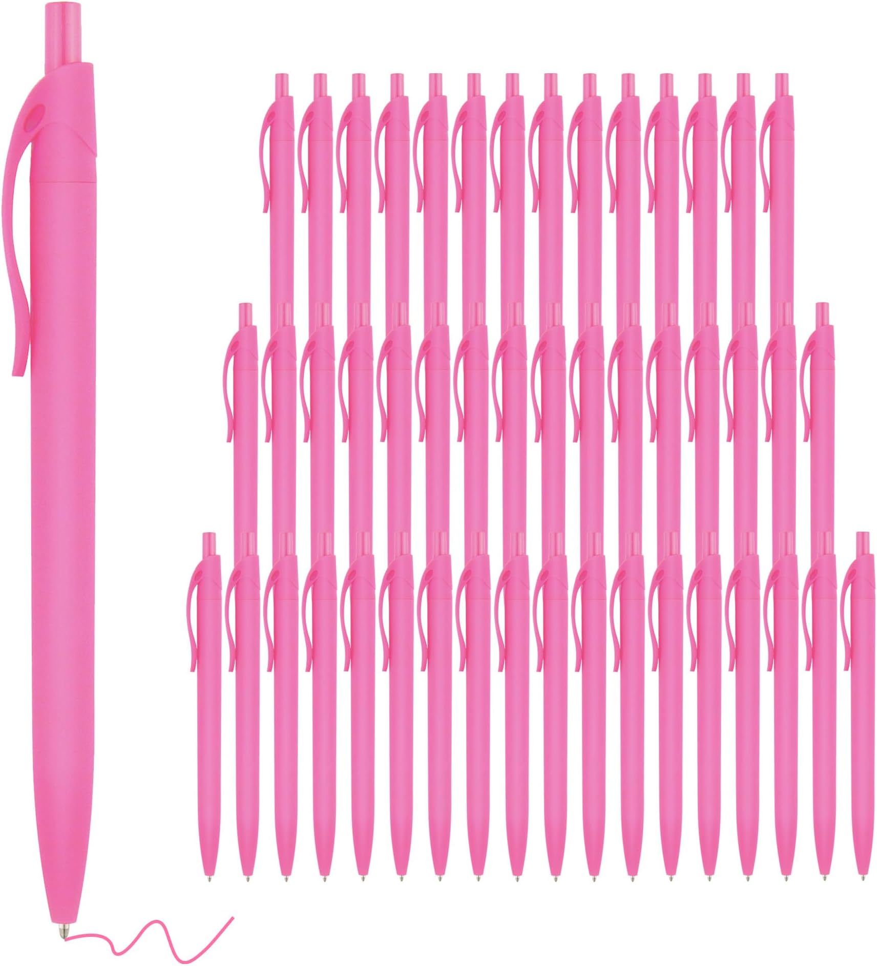 Amazon.com : Pentel Sign Pen Fiber-Tipped Pen, Pink Ink,12 Count (S520 ...