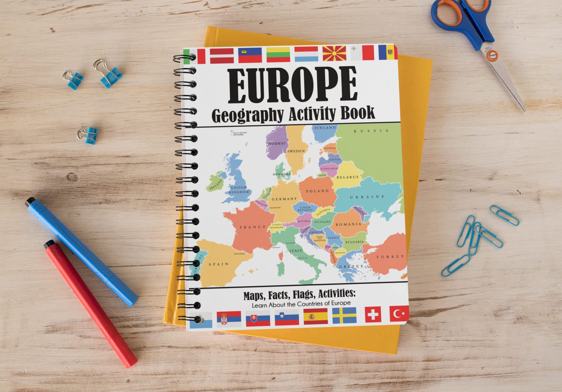 Europe Geography Activity Book: Dylanna Press: 9781647902827: Amazon ...