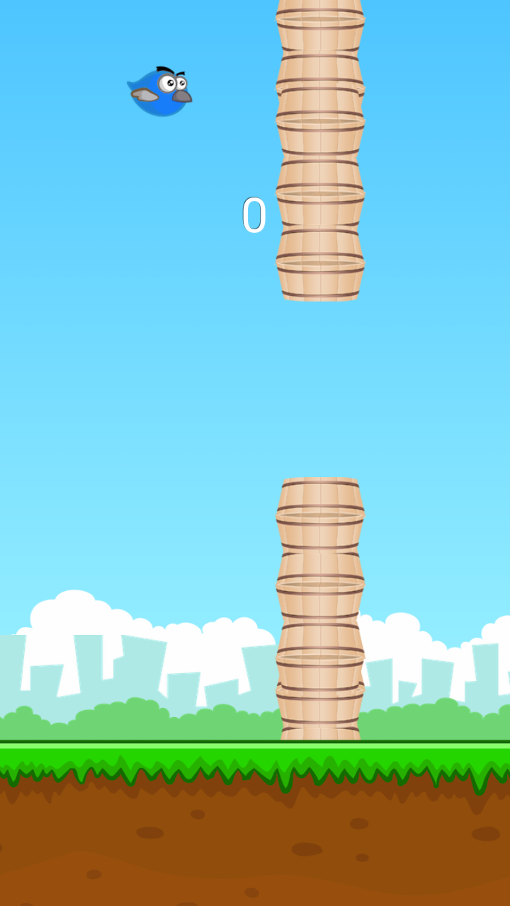 Flappy Blue Bird - Free Game (Not Flappy Bird) - App on Amazon Appstore