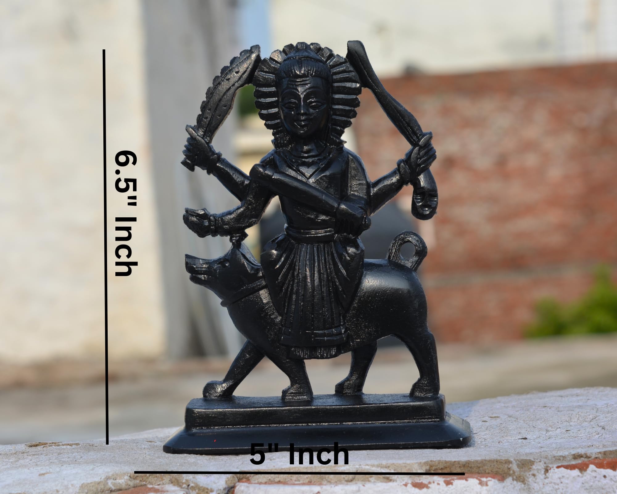 Buy Lord Kaal Bhairav Hindu Deity God Religious Statue Marble Kaal ...