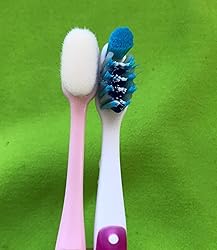Amazon.com : 4 Pieces Extra Soft Toothbrushes Micro Nano Manual ...