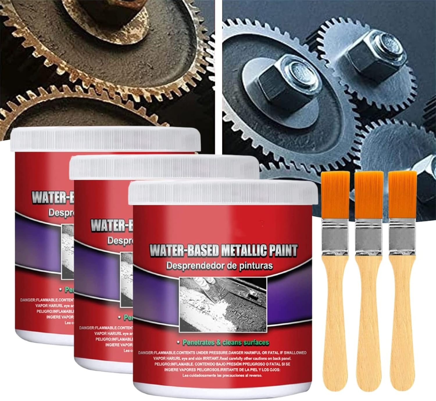 YYDDS Rayhong Metal Rust Remover, Water-Based Metal Rust Remover with ...