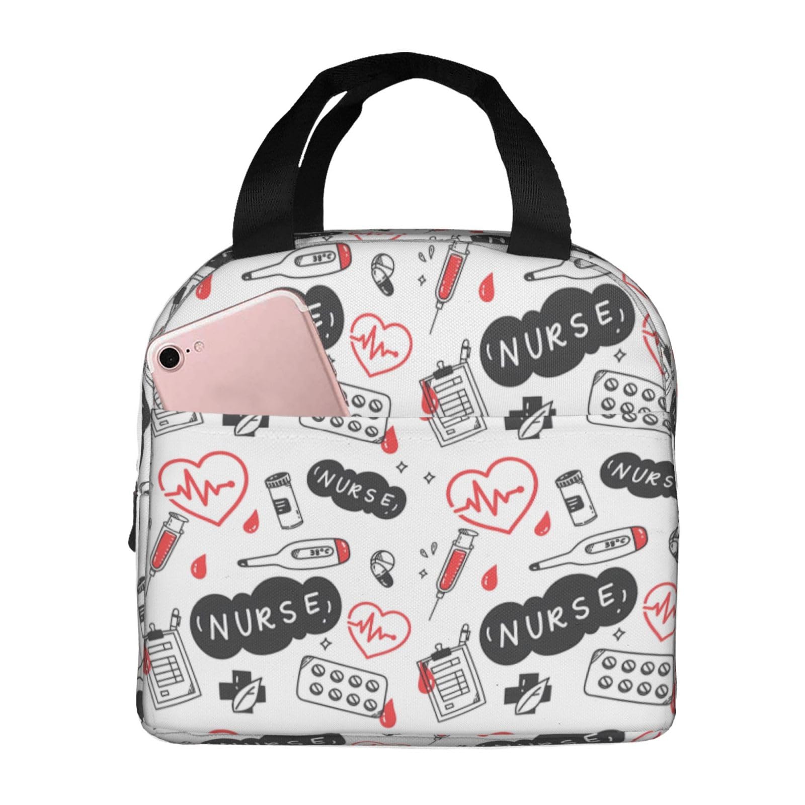 Amazon.com: AKEOPIST Nurse Lunch Box for Women Men Adults, Reusable ...