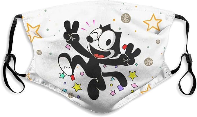Amazon.com: Felix_The_Cat Face Mask Adult Kids Men'S Dust Reusable Mask ...