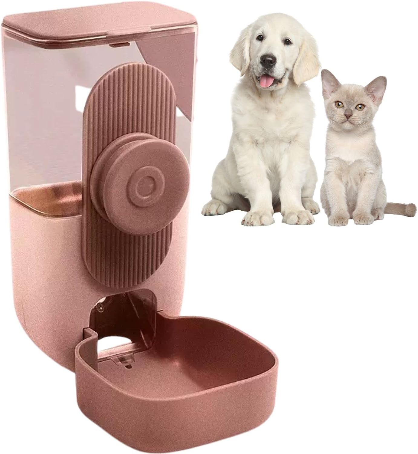 Amazon | [JIN Beans] 給餌器 犬用 猫用 自動給餌 うさぎ 餌やり器 ケージ取付型 ケージ用 大容量 (自動給餌器 ...