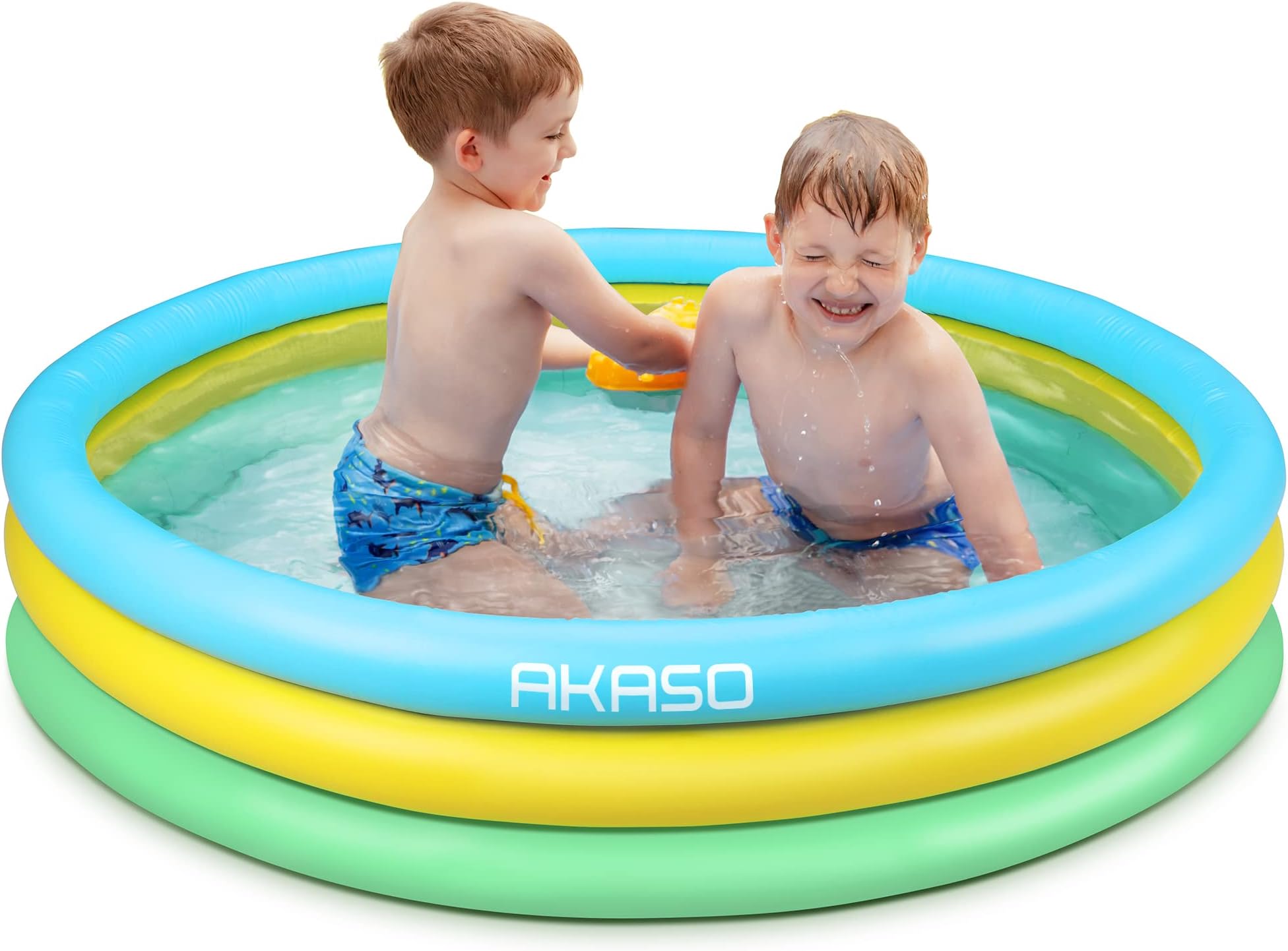Amazon.com : Play Day 120" Deluxe Family Pool : Patio, Lawn & Garden
