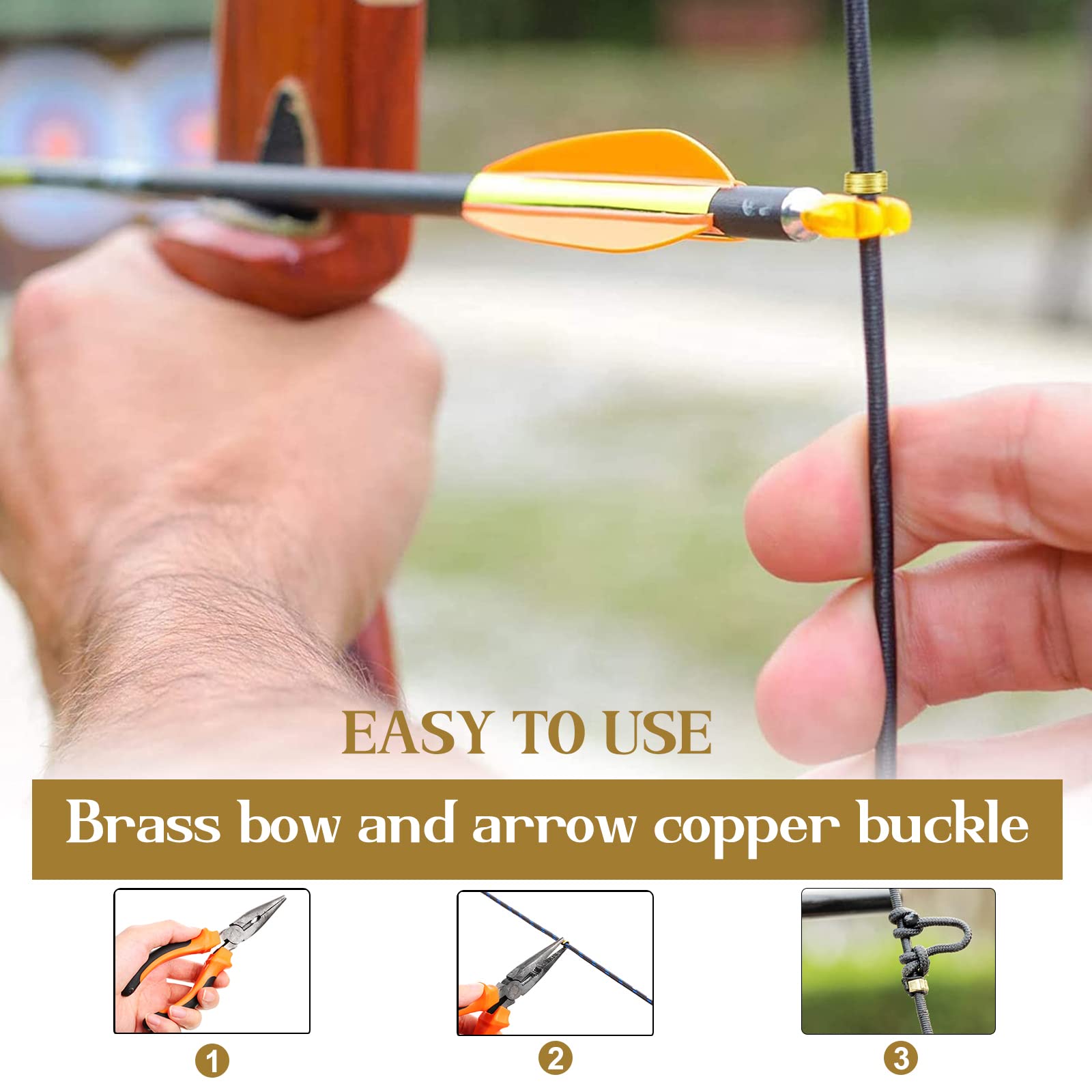 Bow Hunting Nock Pin Archery Nocks Archery Bow String Nocking Points ...