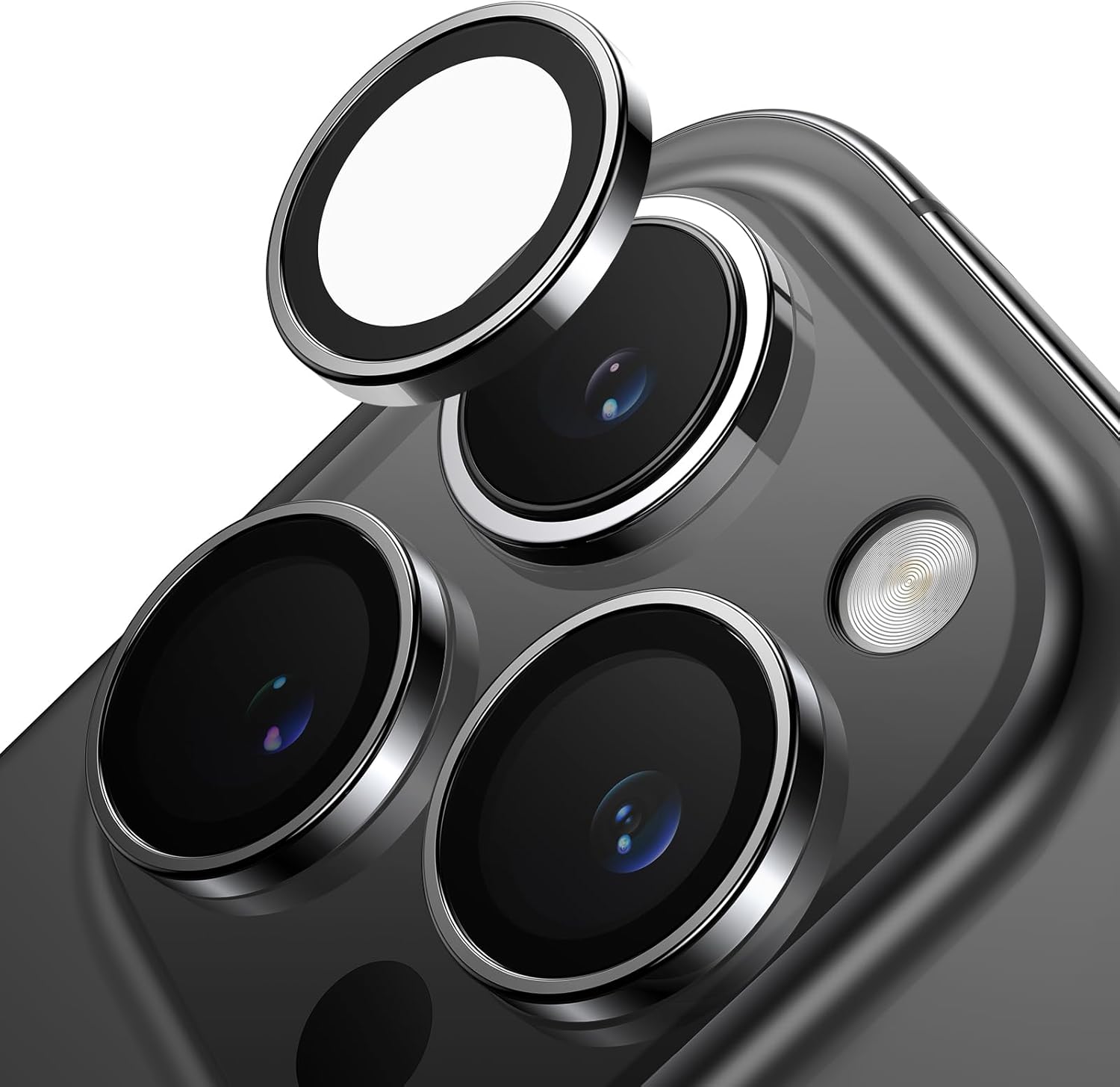 Amazon.com: TORRAS Top-Notch LensGuard iPhone 15 Pro/iPhone 15 Pro Max ...