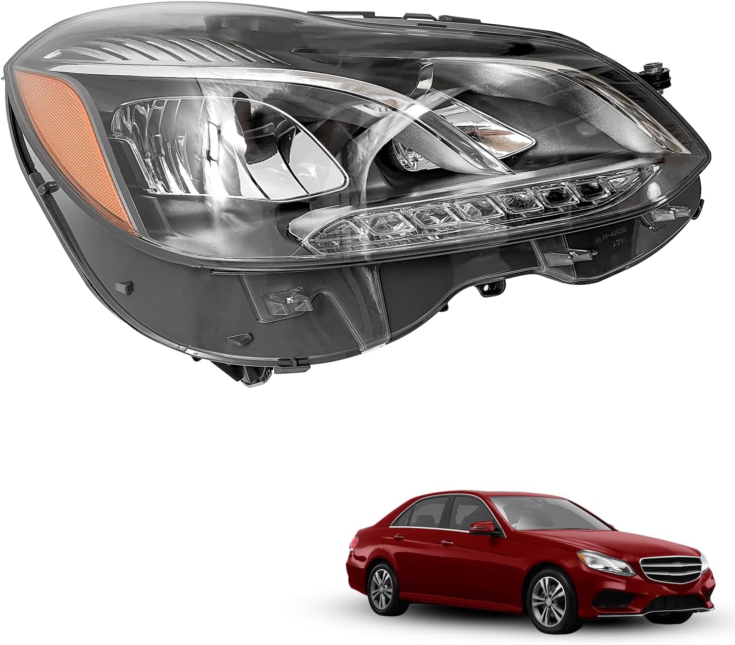 Amazon.com: LoftMarte MB2503219 LED Headlight (LED+Halogen type ...