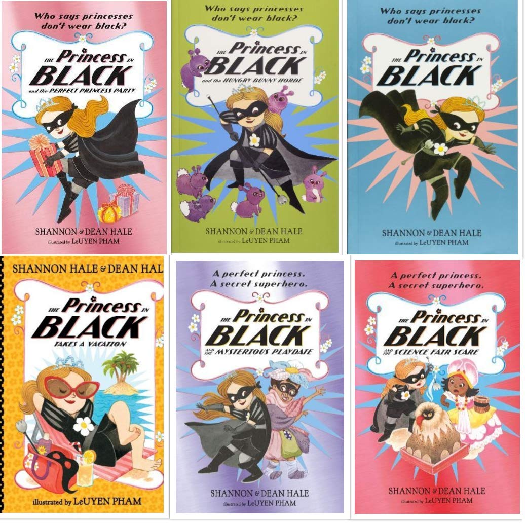 The Princess in Black 6 Book Set Action & Adventure, Humor & Funny ...