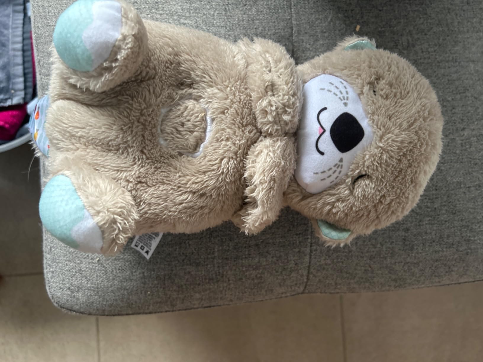 Fisher-Price Soothe 'N Snuggle Otter, Portable Plush Baby Toy with ...