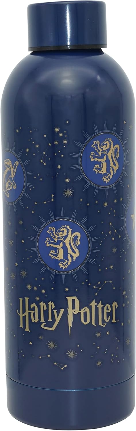 1x Harry Potter Water Bottle 750ml, Stainless Steel Flask, Reusable ...