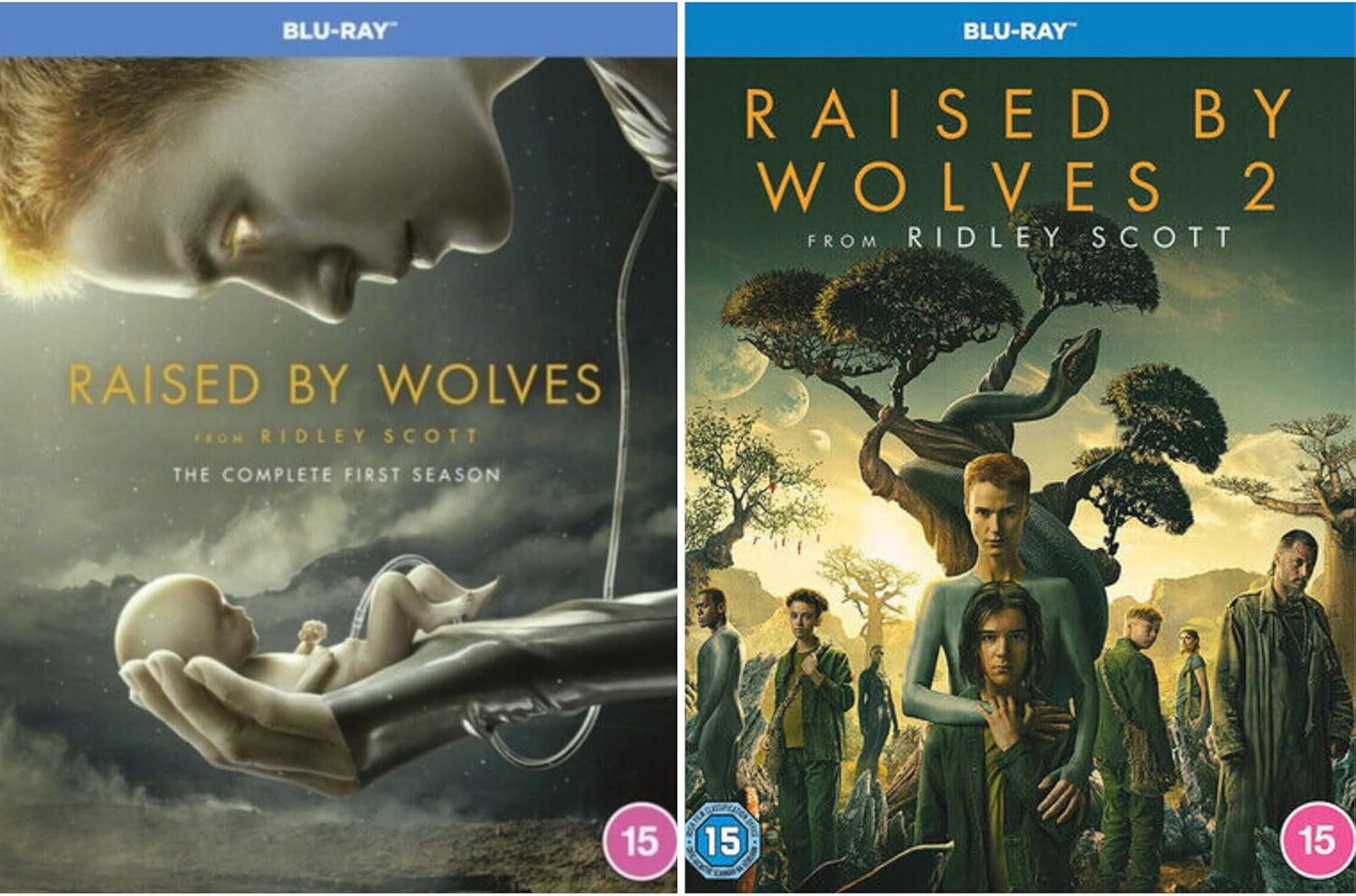 Raised By Wolves: The Complete Series (Blu-Ray, Region Free): Amazon.co ...