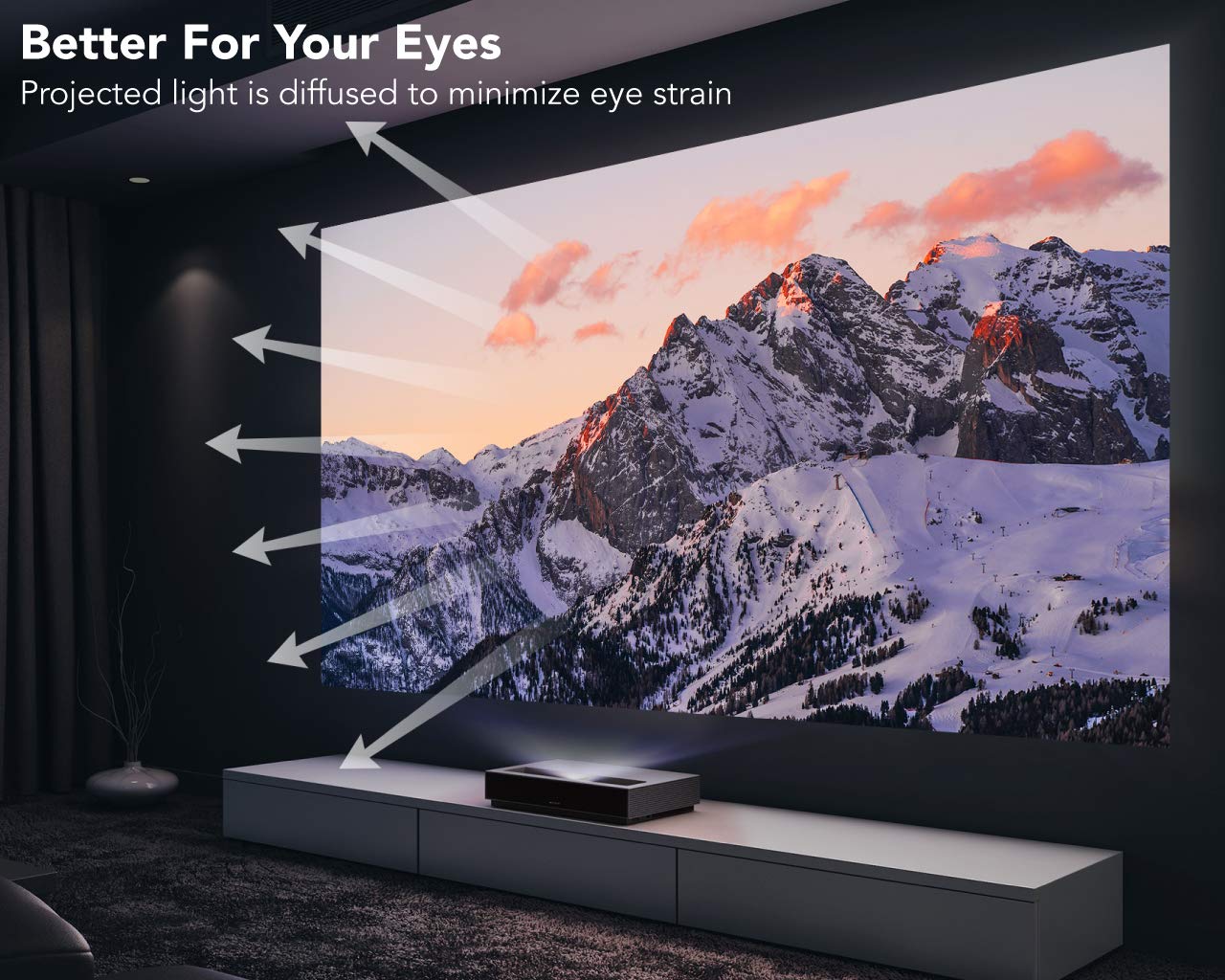 Buy WEMAX Nova 4K UHD Ultra Short Throw Smart Laser Projector – Android ...