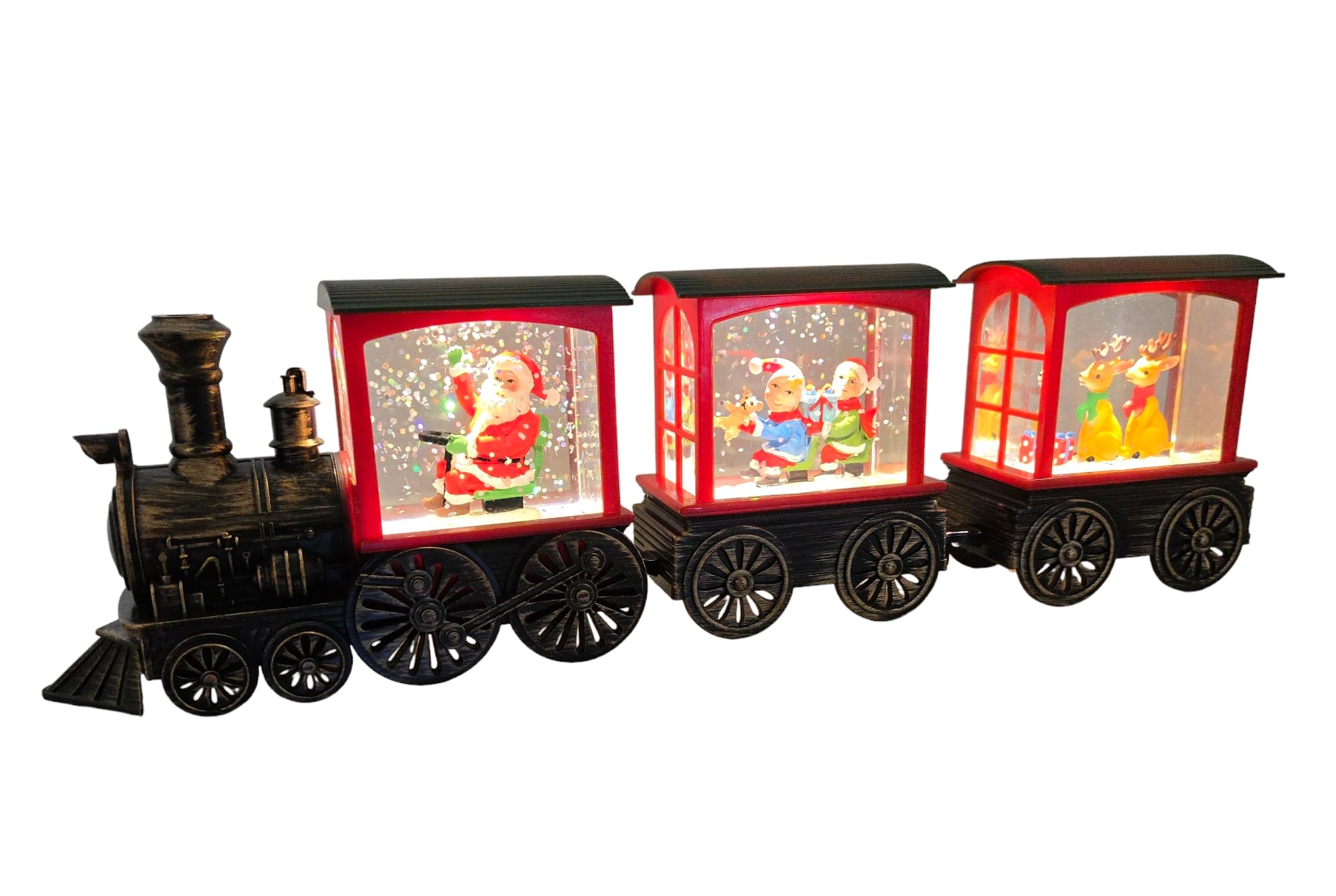 Amazon.com: Gerson Set of 3 Battery Operated Lighted Holiday Spinning ...