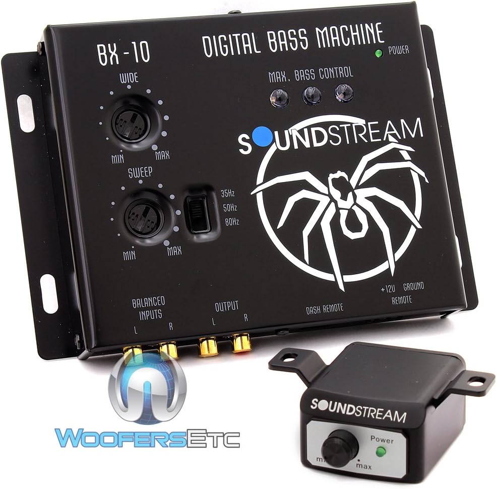 Soundstream BX-10 Digital Bass Reconstruction Processor with Remote ...