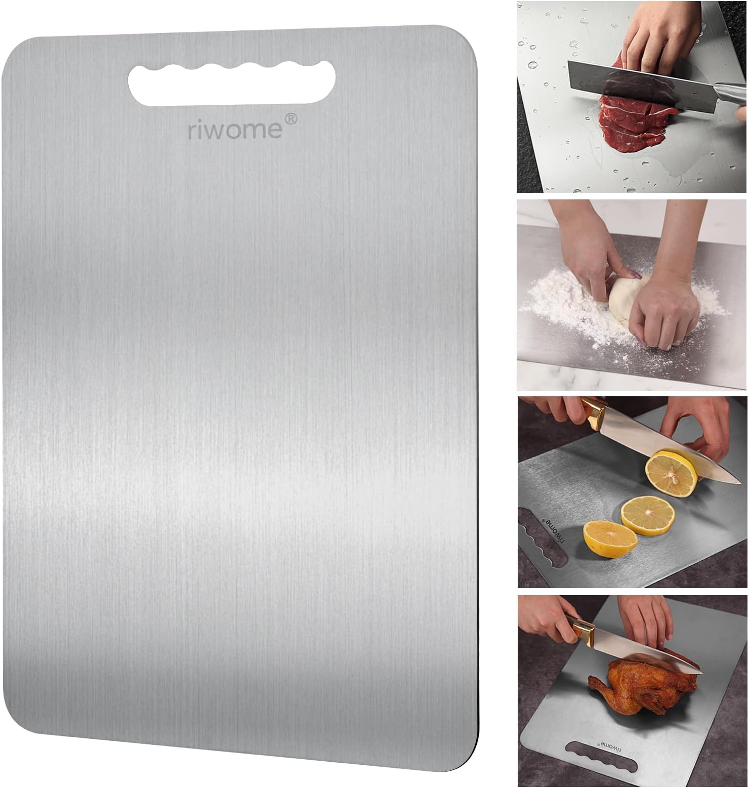 Amazon.com: Katuchef Titanium Cutting Board, Katuchef Cutting Board ...