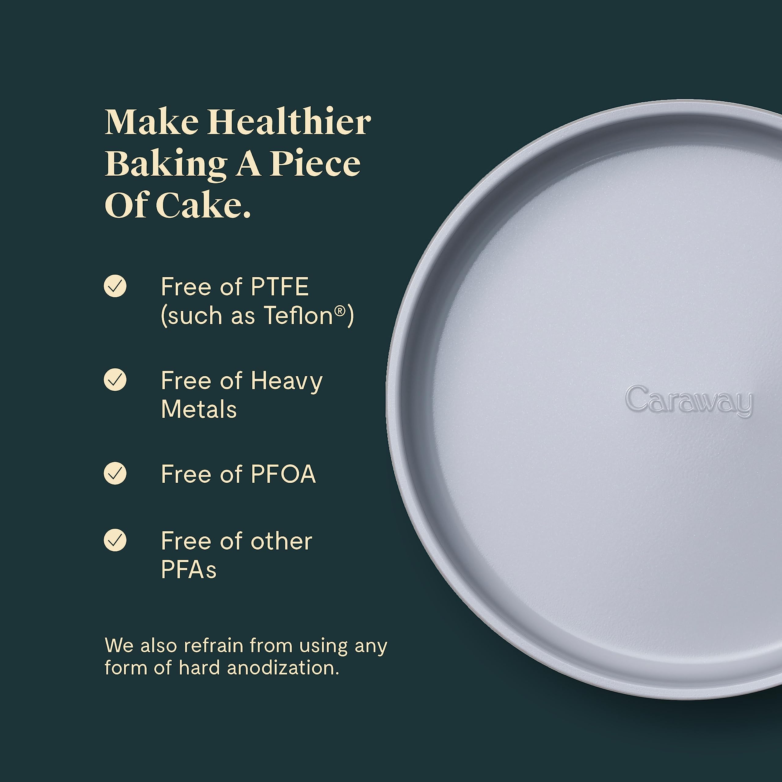 Snapklik.com : Caraway Non-Stick Ceramic 9” Circle Pan - Naturally ...