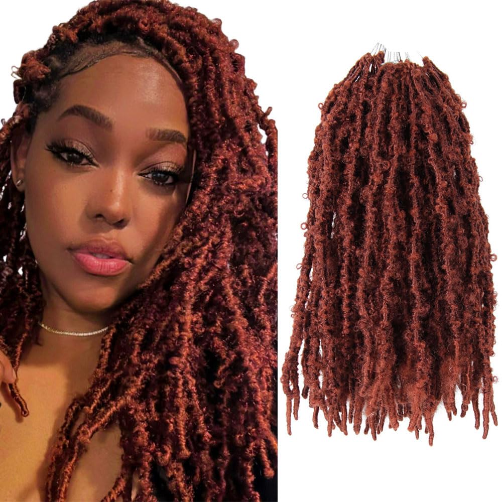 Amazon.com : 8 Packs Light Weight Butterfly Locs Crochet Hair 12 Inch ...