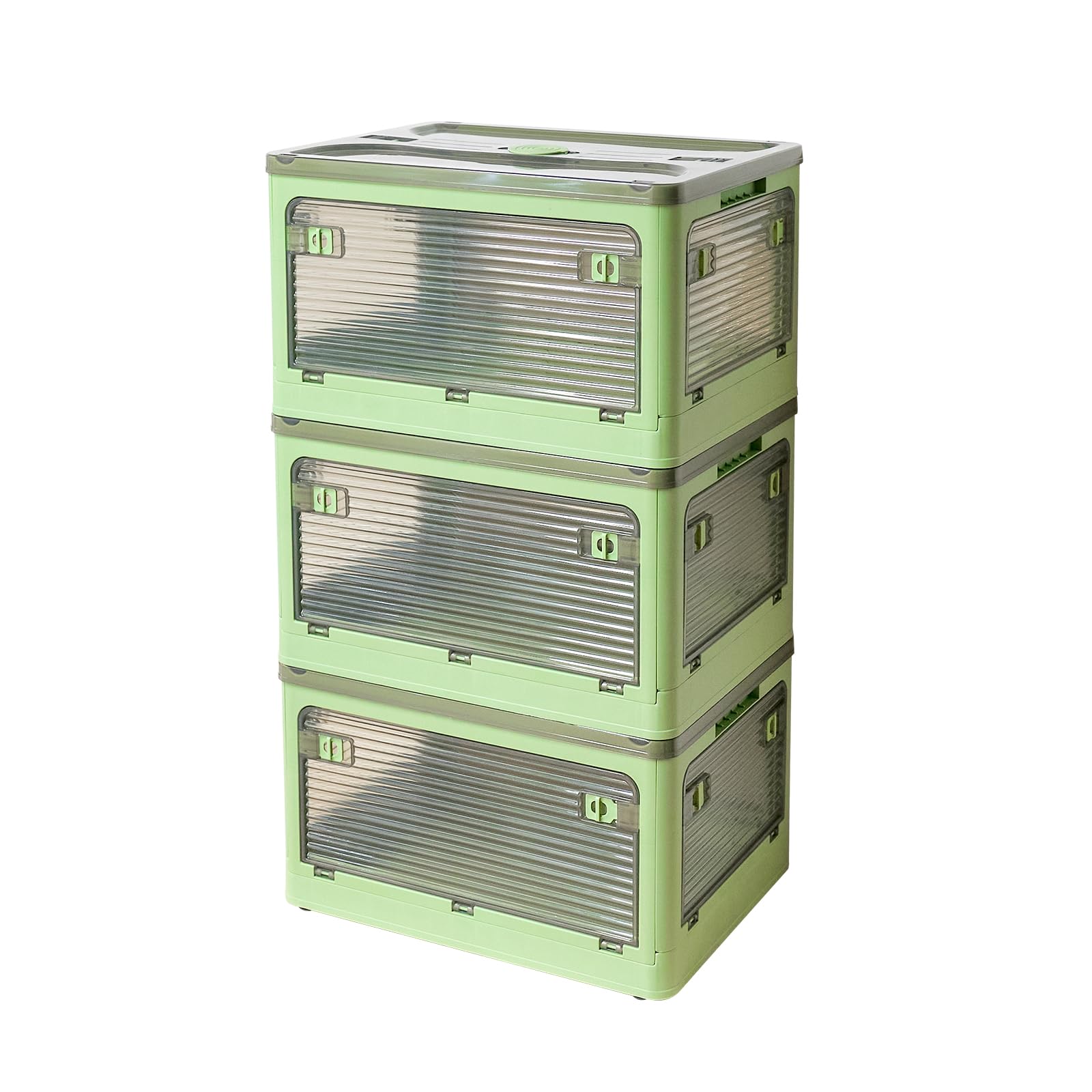 Mesh Stacking Crates On Wheels