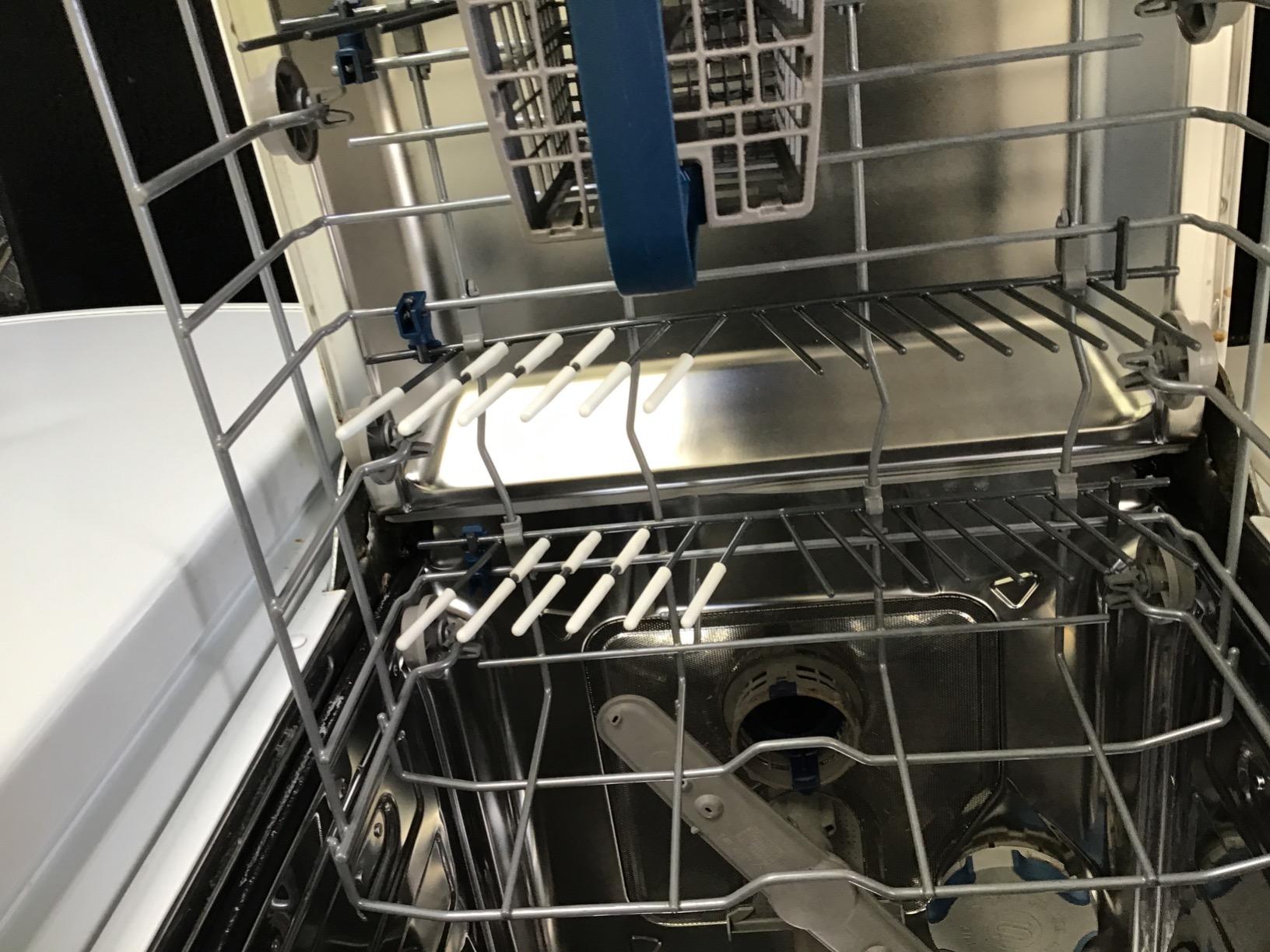 The ORIGINAL Silicone Dishwasher Rack Caps (Grey, Set of 100) By Smith ...