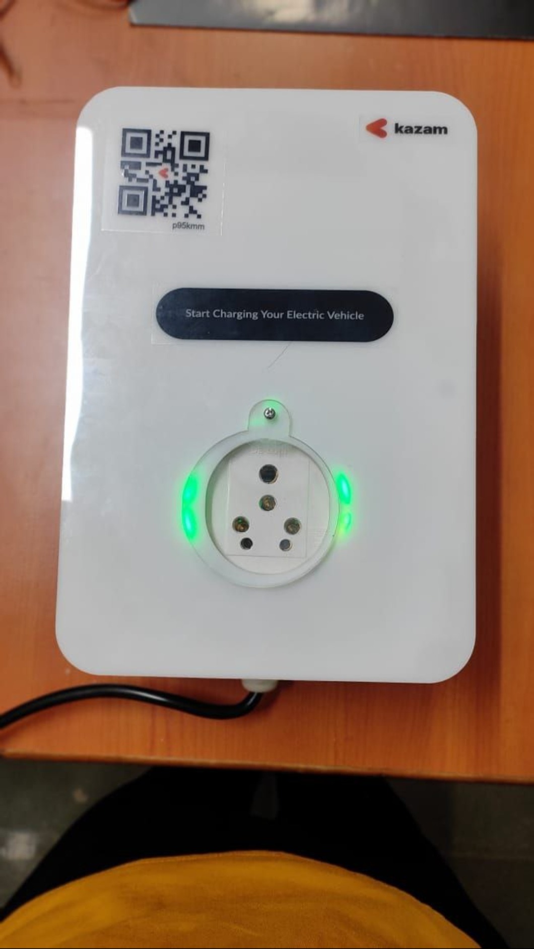 Kazam EV 3.3 KW AC Smart Charging Station, IOT Enabled, Supports ...