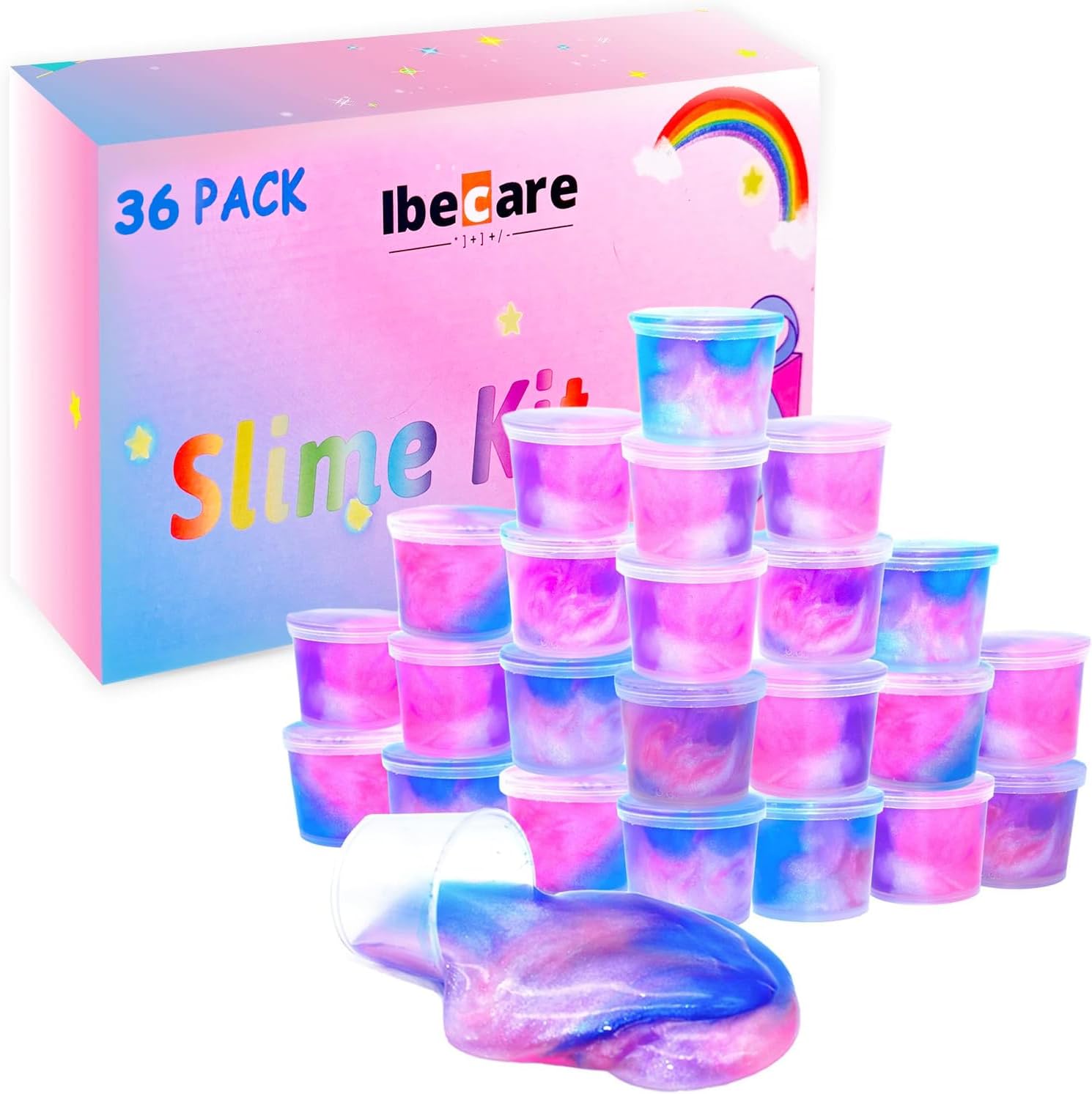Ibecare Mini Unicorn Slime Kit | Party Favors for Kids | Pretty ...