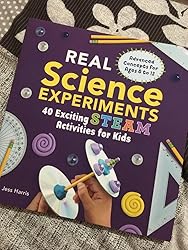 Real Science Experiments: 40 Exciting STEAM Activities for Kids: Harris ...