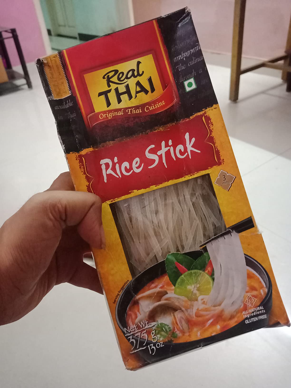 Real THAI Original Thai Cuisine Rice Paper Round (16 cm), 100G : Amazon ...