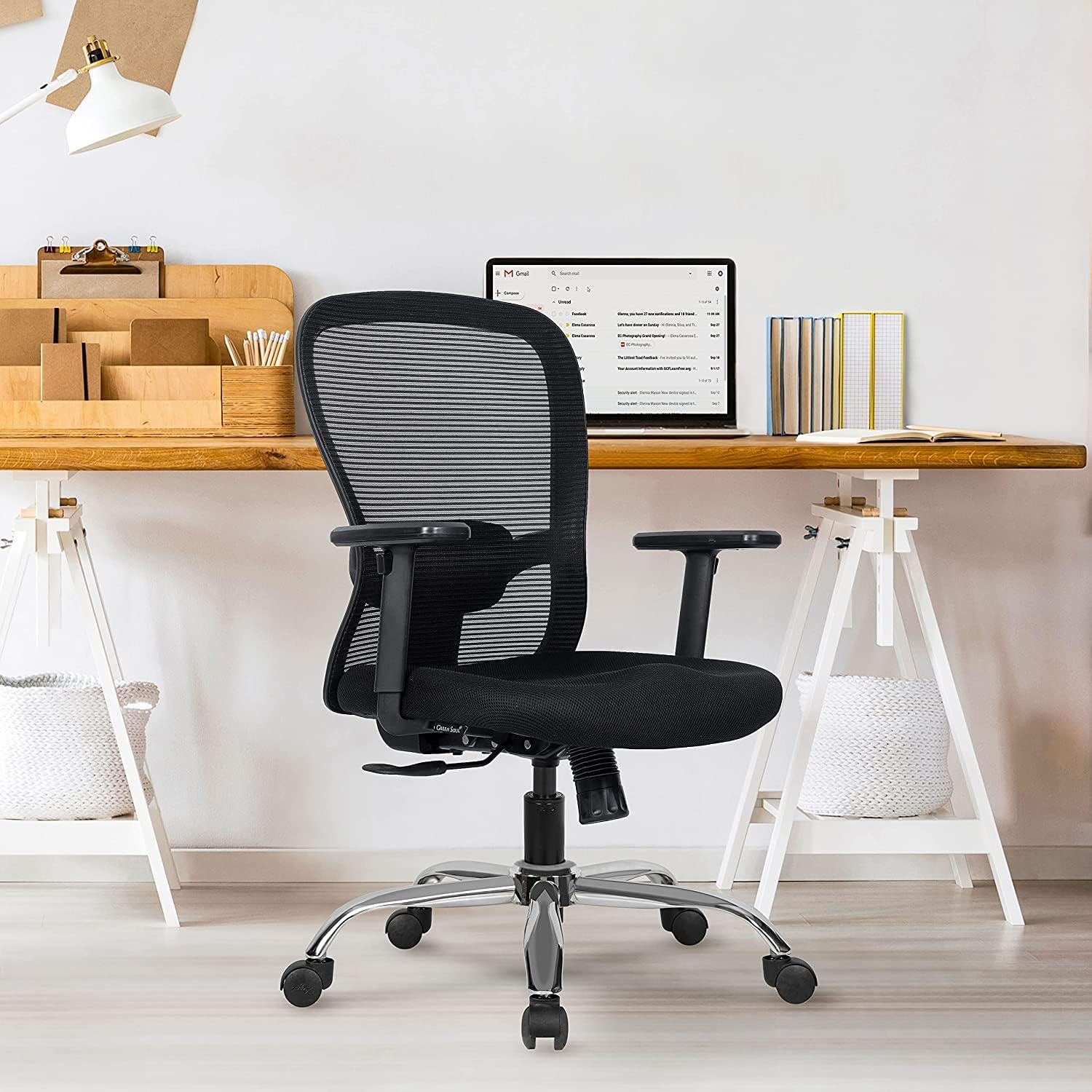 CELLBELL C110 Leo Wave Mesh High Back Office Chair/Study Chair/Computer ...