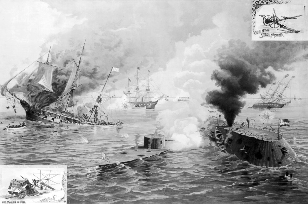 Monitor and Merrimack Nthe Engagement Between The Monitor and The ...