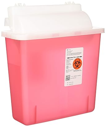 8507SA- Container Sharpstar In-Room Mailbox Lid Red 5qt Ea by, Kendall ...
