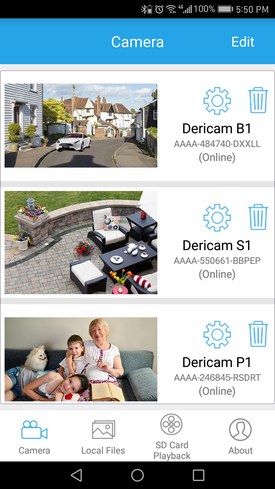 Dericam App For IP Camera - App on Amazon Appstore