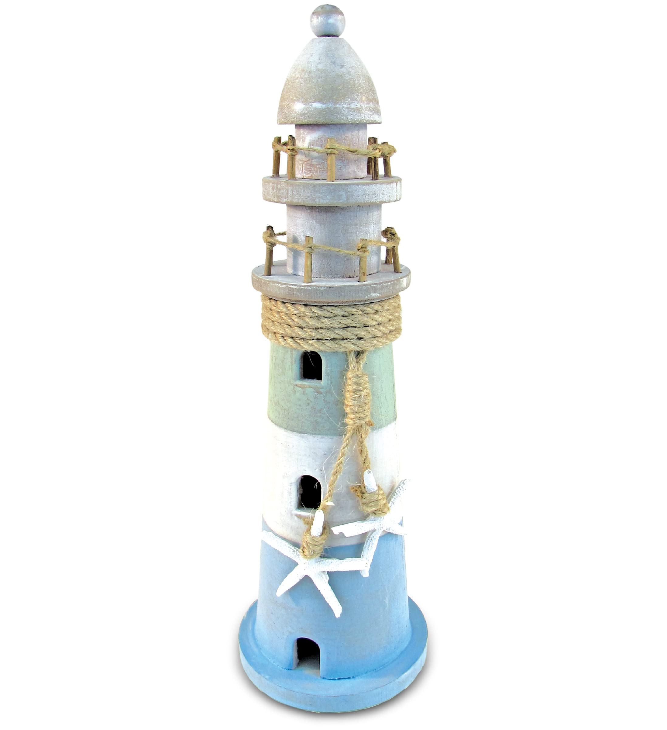 Amazon.com: Puzzled COTA Global Ocean Breeze Lighthouse Decor ...