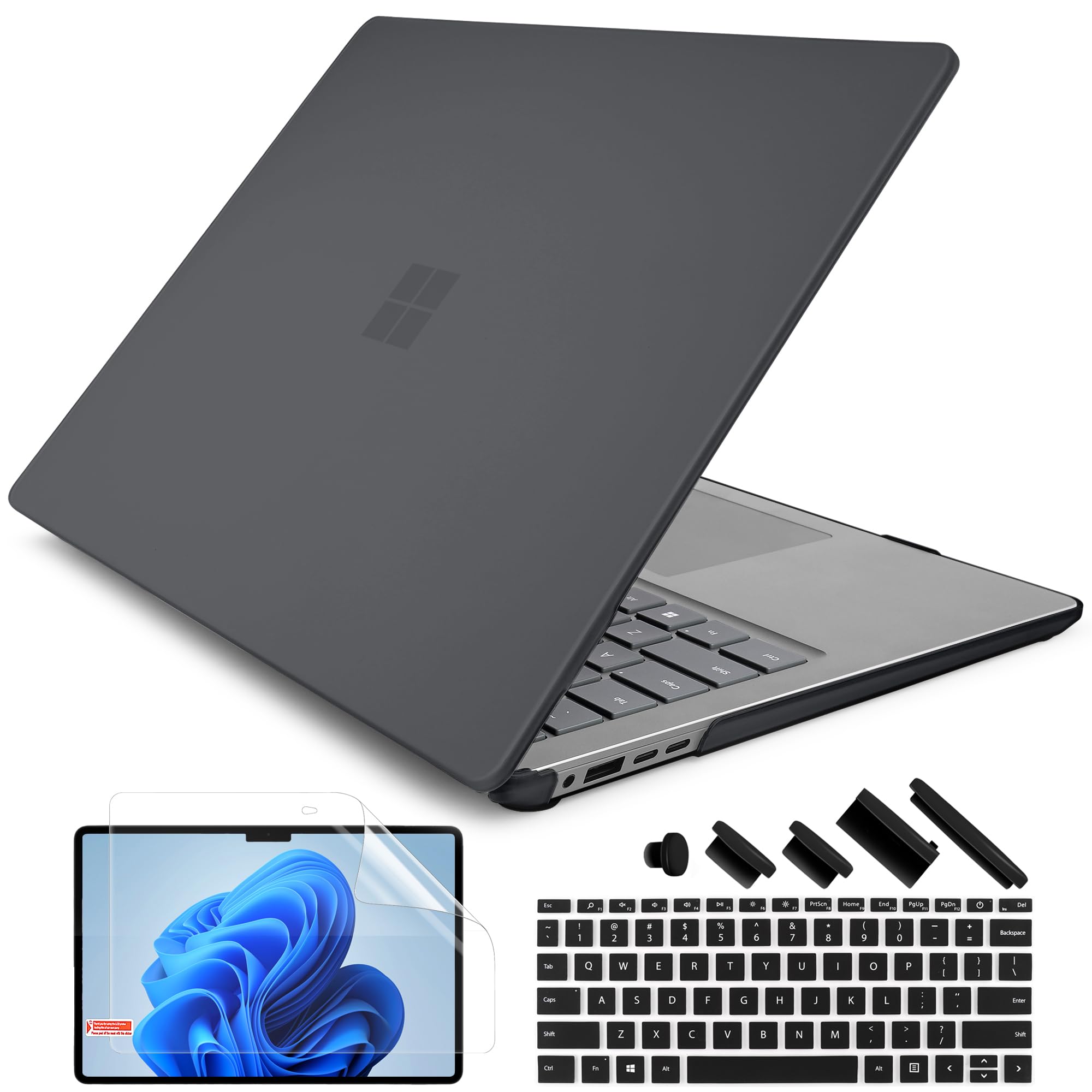 Amazon.com: Batianda Premium Case for Microsoft Surface Laptop 13.8 ...