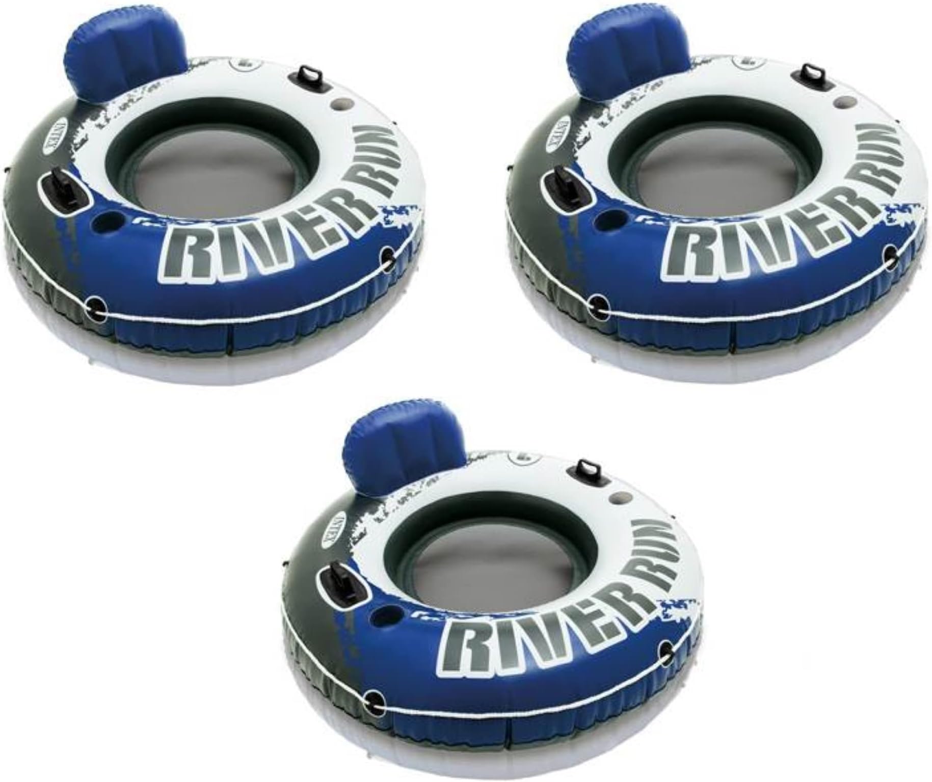 Amazon.com : Intex River Run Single Inflatable Lake Floating Water ...