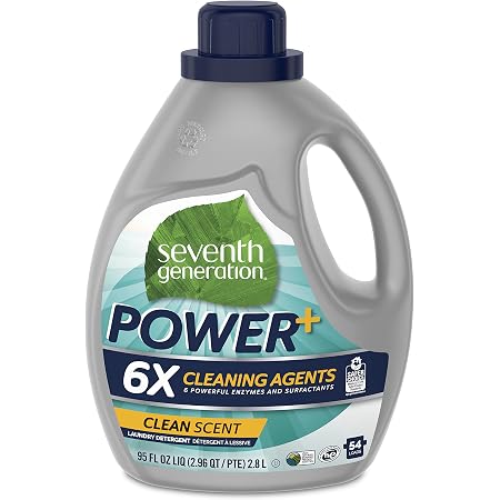 Amazon.com: Seventh Generation Ultra Power Plus Laundry Detergent - 95 ...