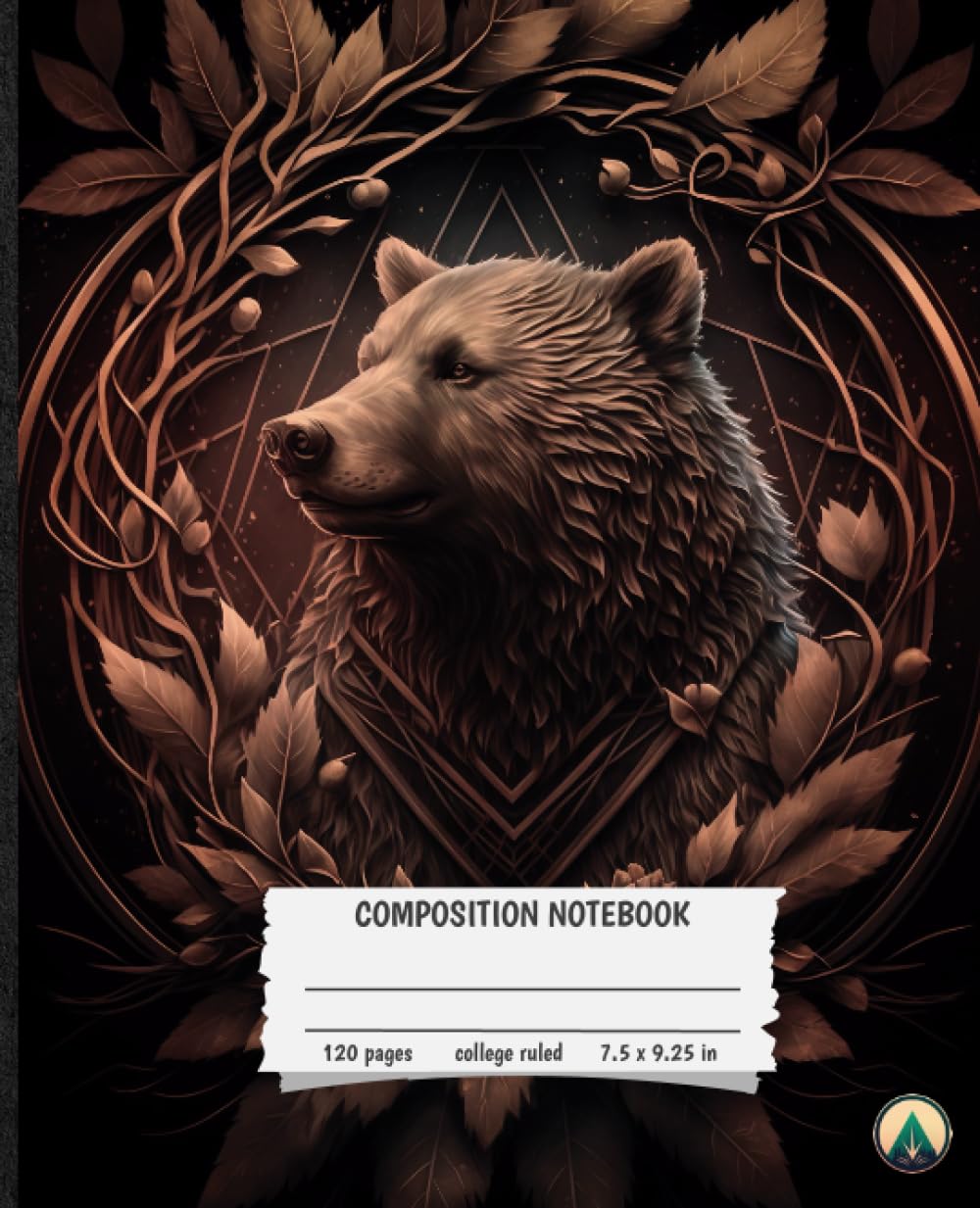 Composition Notebook - Bear | 7.5x9.25 inches, 120 College Ruled Pages | Animals Collection ...