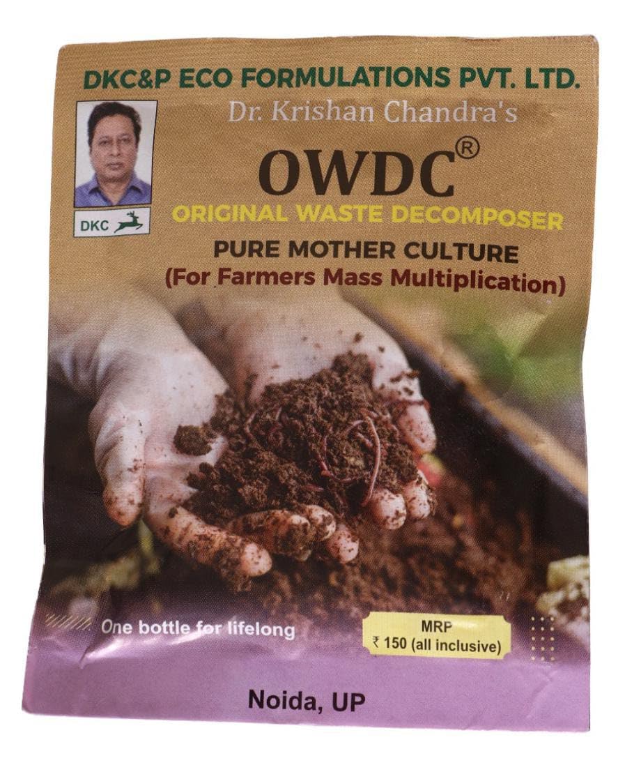 OWDC Original Waste decomposer Pack of 3 Pouch Powder Form : Amazon.in ...