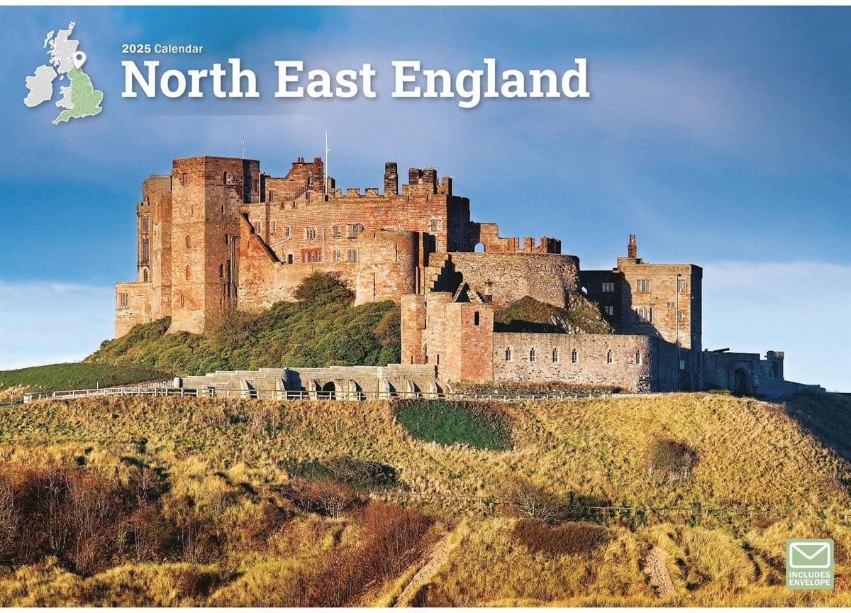 North East England A4 Calendar 2025 (PFP) : Amazon.co.uk: Stationery ...