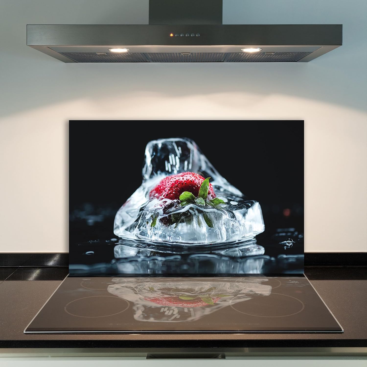 DAMU Hob Cover One Piece 80 x 52 cm Hob Cover Ceramic Hob Glass ...