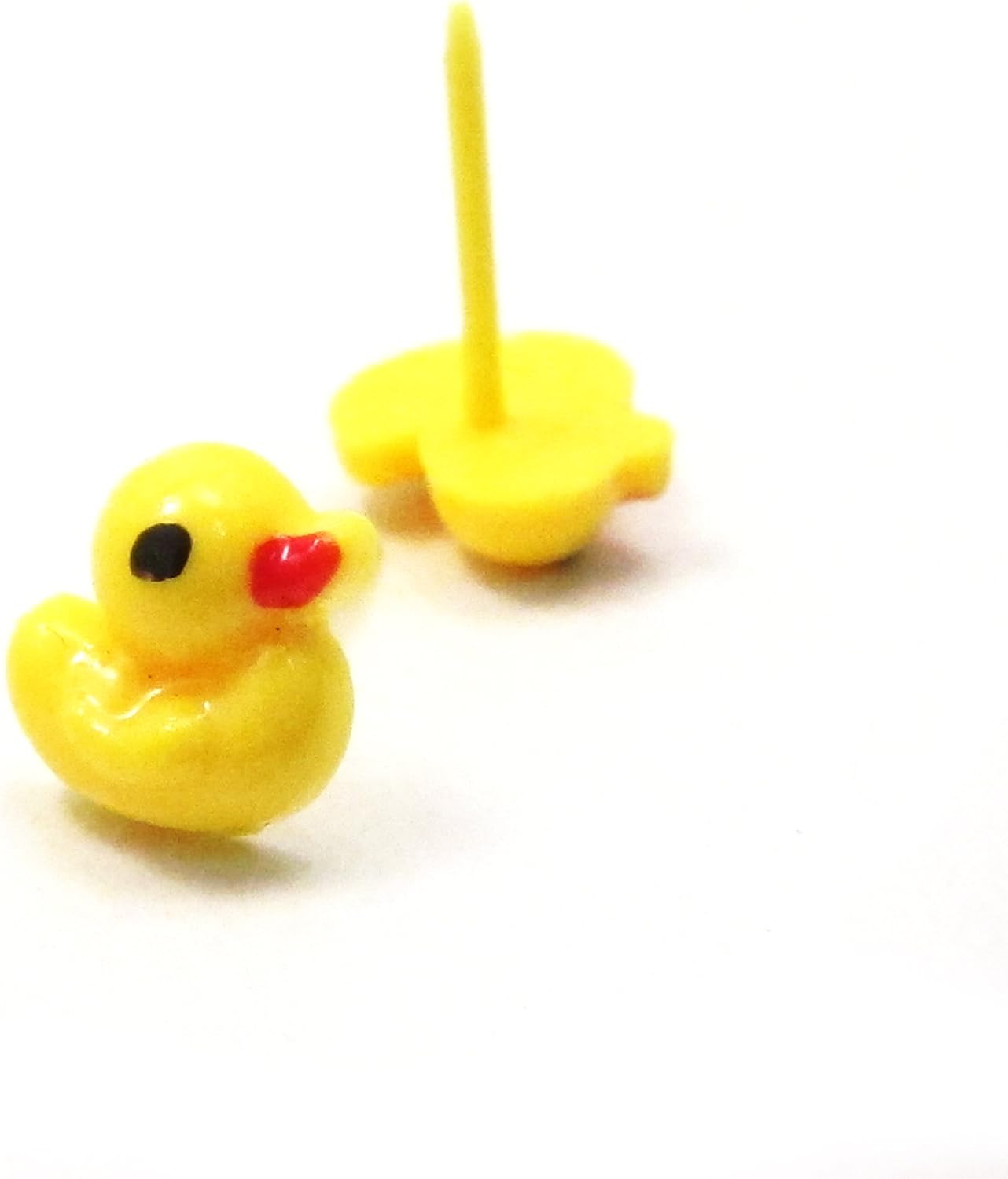 Amazon.com: 1 pair - Rubber Duck Ear Studs Earrings : Arts, Crafts & Sewing
