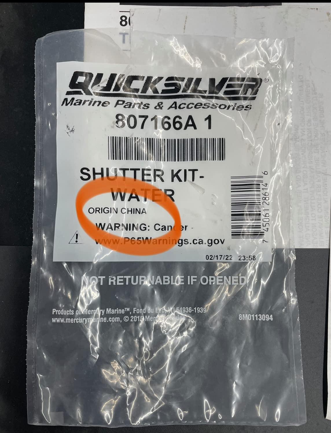 $14/mo - Finance Quicksilver 807166A1 Water Shutter | Buy Now, Pay Later