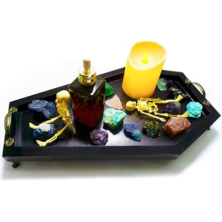 Amazon.com: IRISVITA Coffin Tray (Redesigned) - Gothic Decor for Home ...