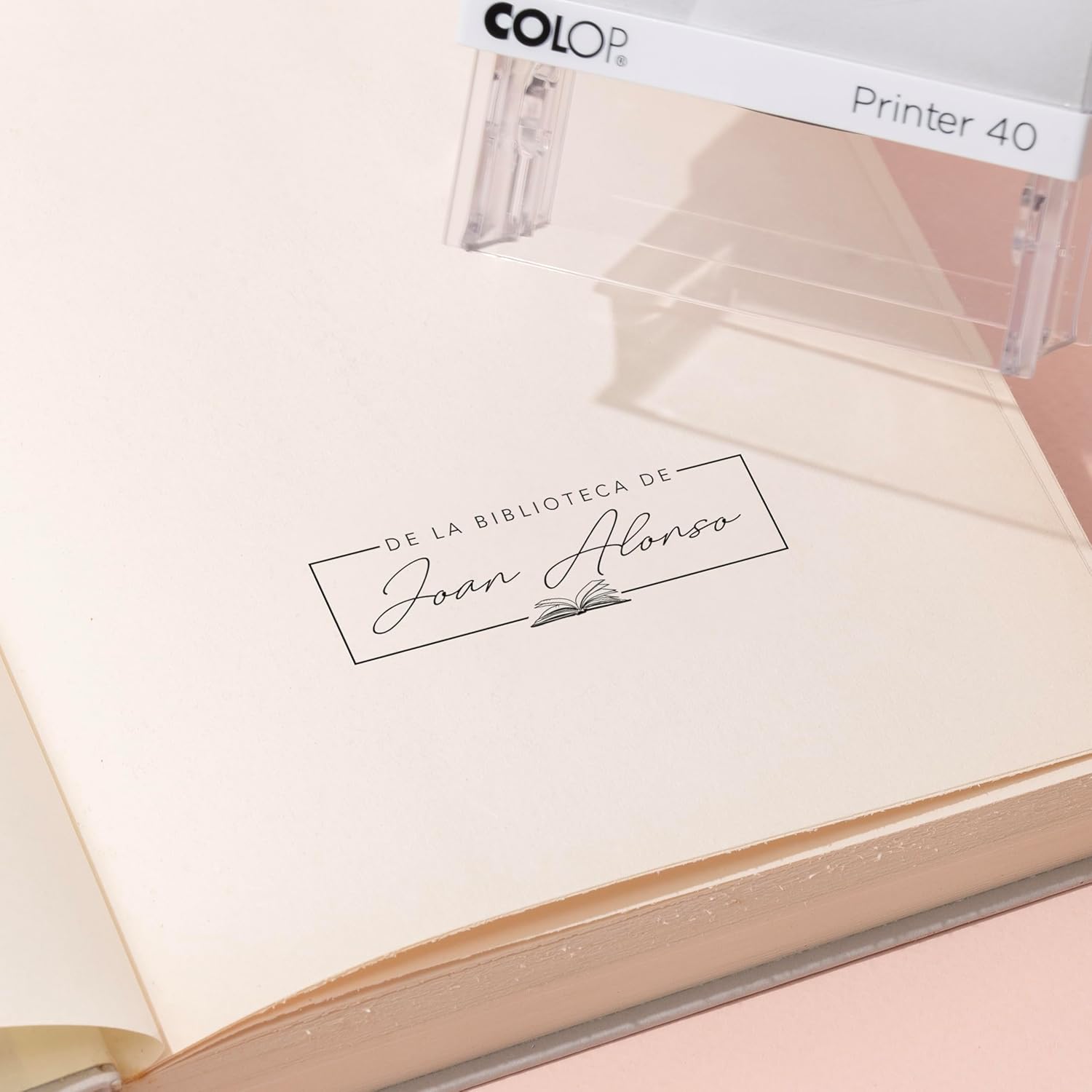 Stamp by Me | Ex Libris | Sello de Madera Personalizado para Libros ...
