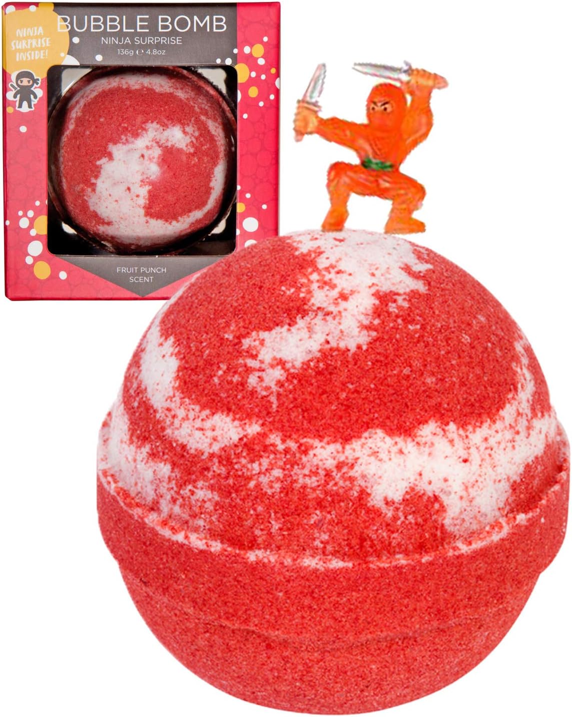 Amazon.com : Ninja Bath Bombs for Kids with Surprise Toy Inside - Large ...