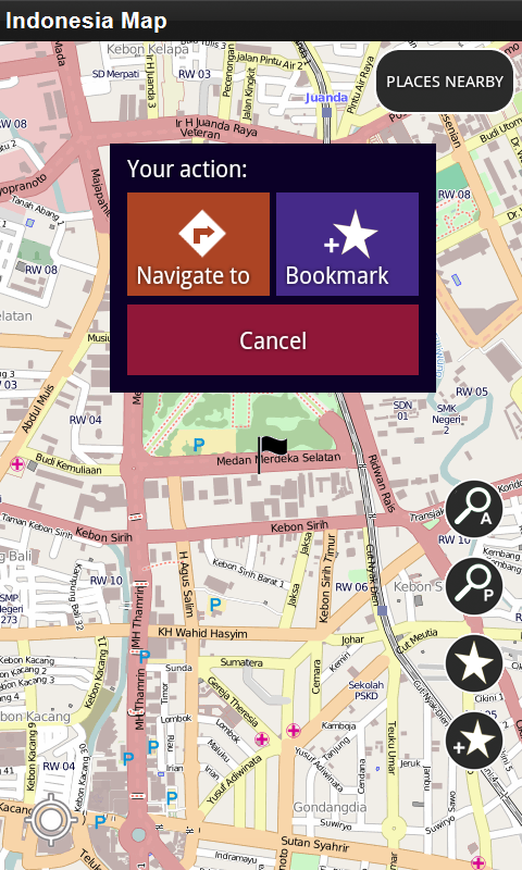 Indonesia - Offline Map - App on Amazon Appstore