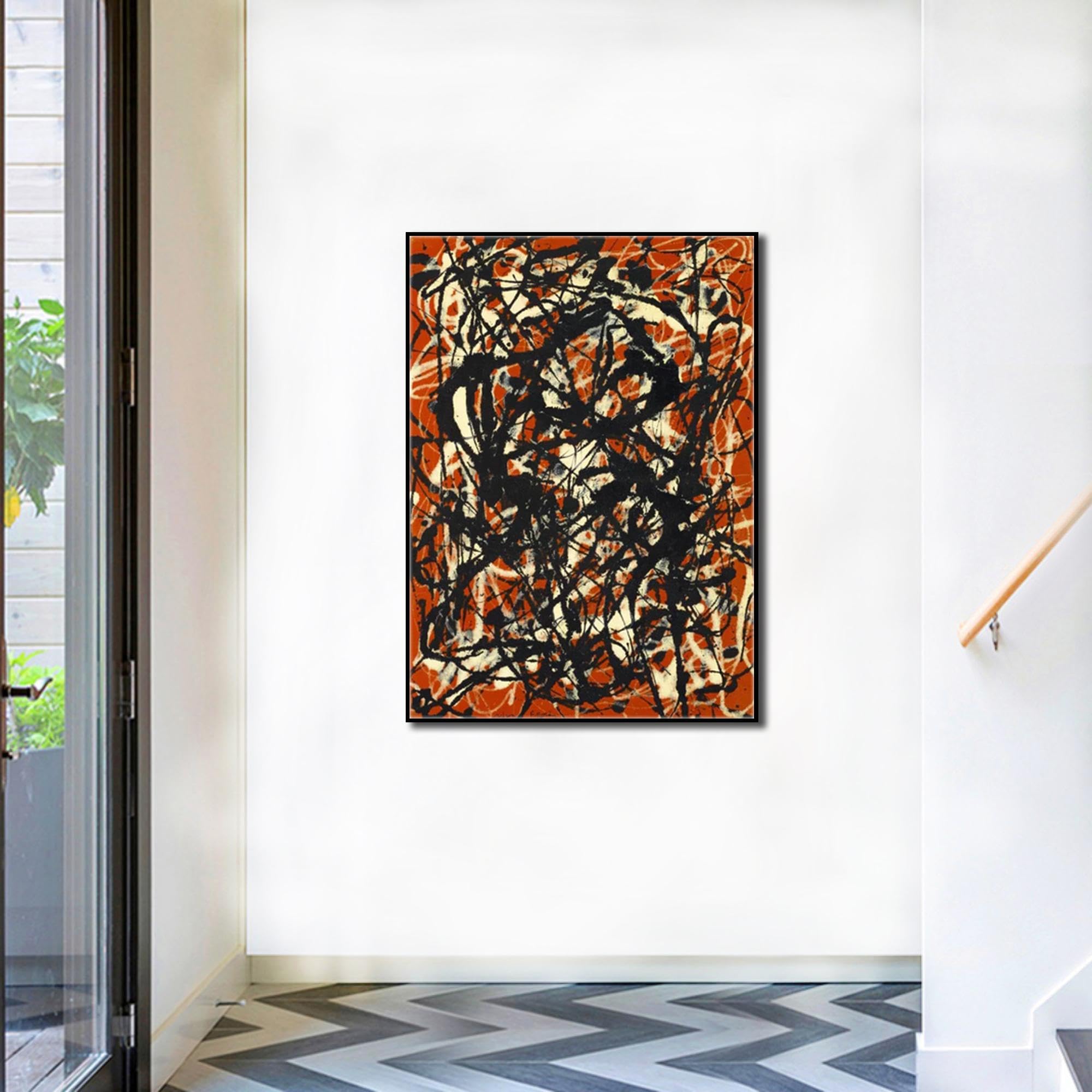 Nomi Dei Dipinti Di Jackson Pollock Jackson Pollock, Numero 18 1950